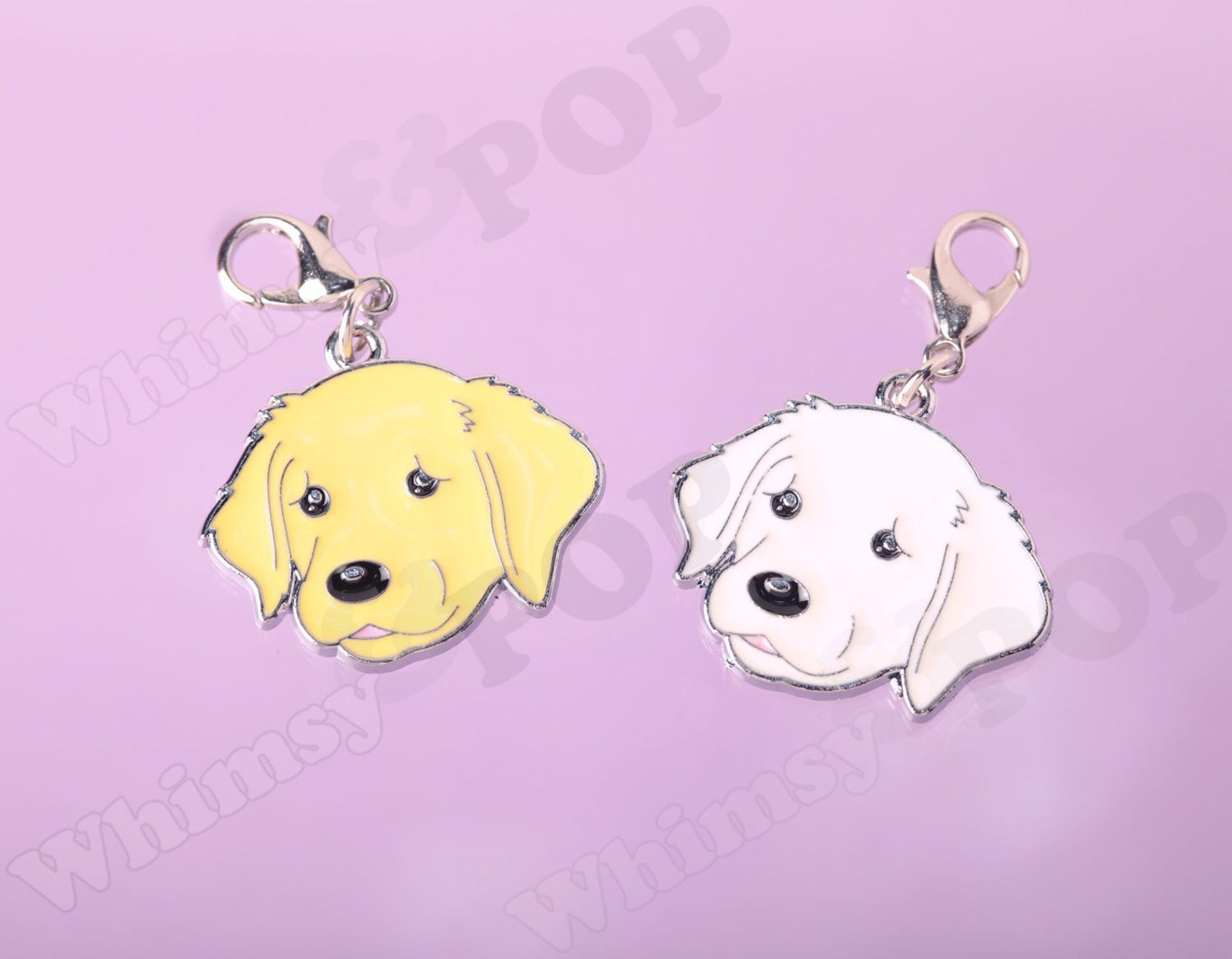1 NEW Silver Tone Labrador Retriever Dog Charm White Lab or - Etsy Canada