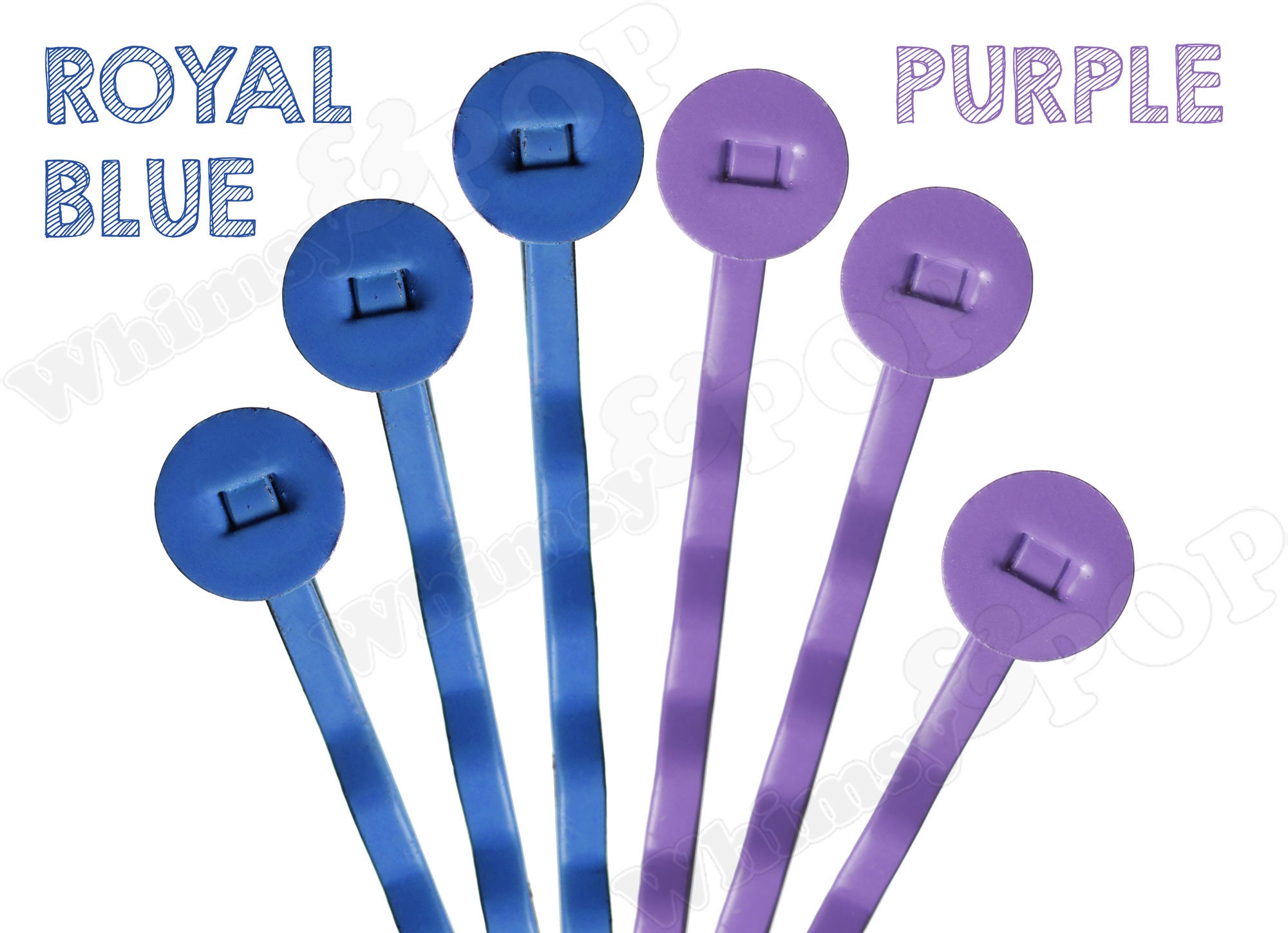 Colored Bobby Pins Mixed Colors Bobby Pin Blanks Painted | Etsy