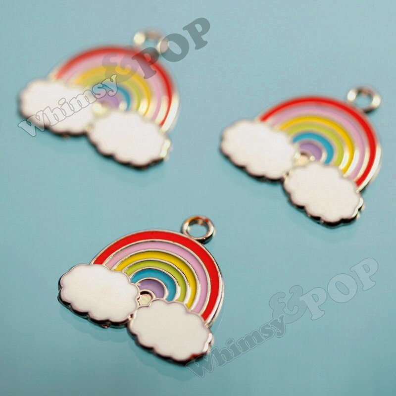 Rainbow Charm - Etsy