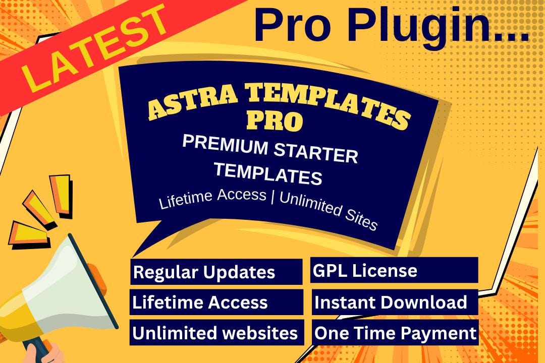 Astra Premium Starter Templates | Original License | One Time Payment ...