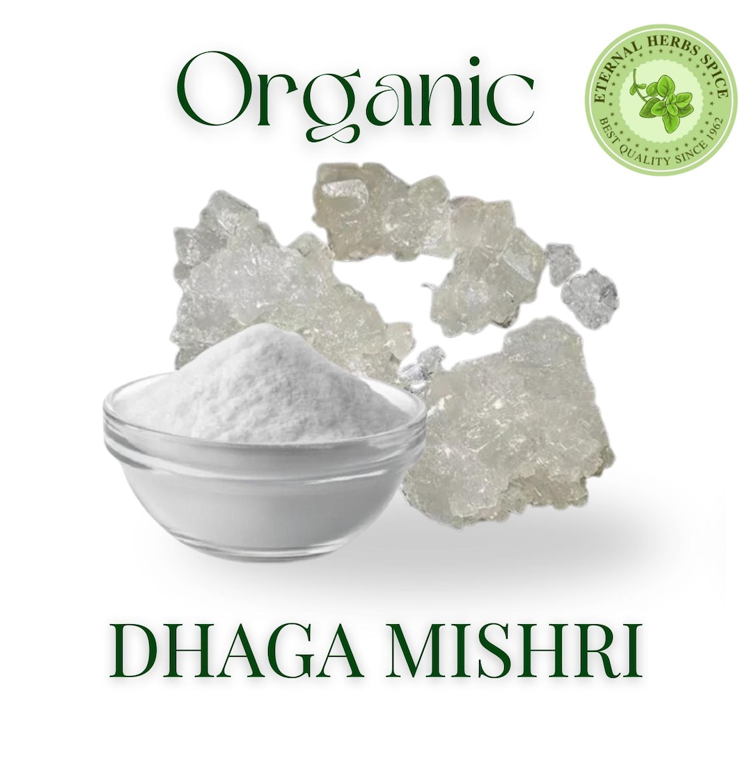 Dhaga Mishri Rock Sugar Candy, Natural Sweetener, Mishri Powder - Etsy