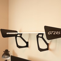 911 GT3 RS Spoiler Shelf – Wall Mounted Race Car Decor | Gift | - Etsy
