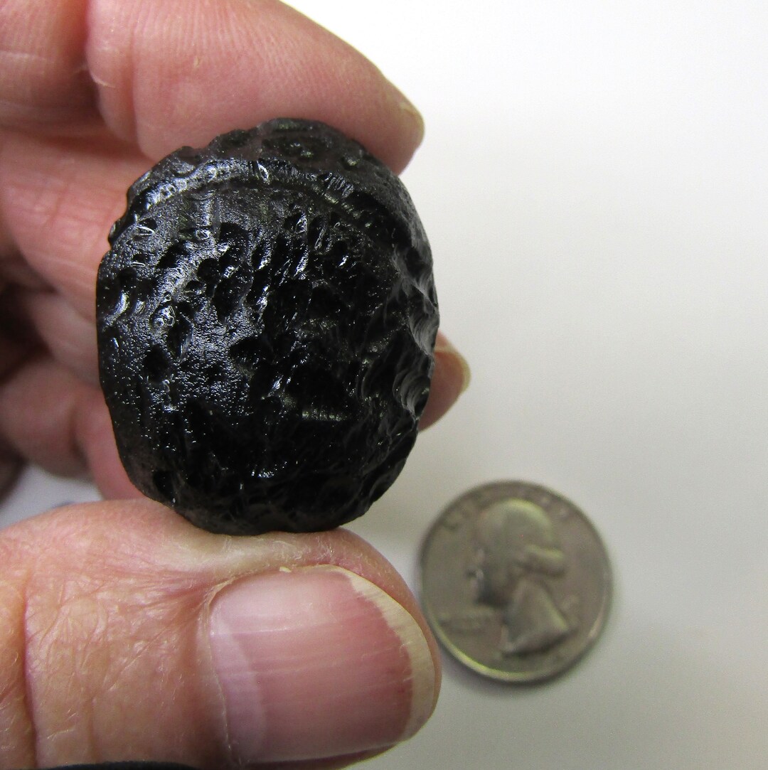 Rare Billitonite 18.86 Grams Batu Satam, Tektite, Belitung Island ...