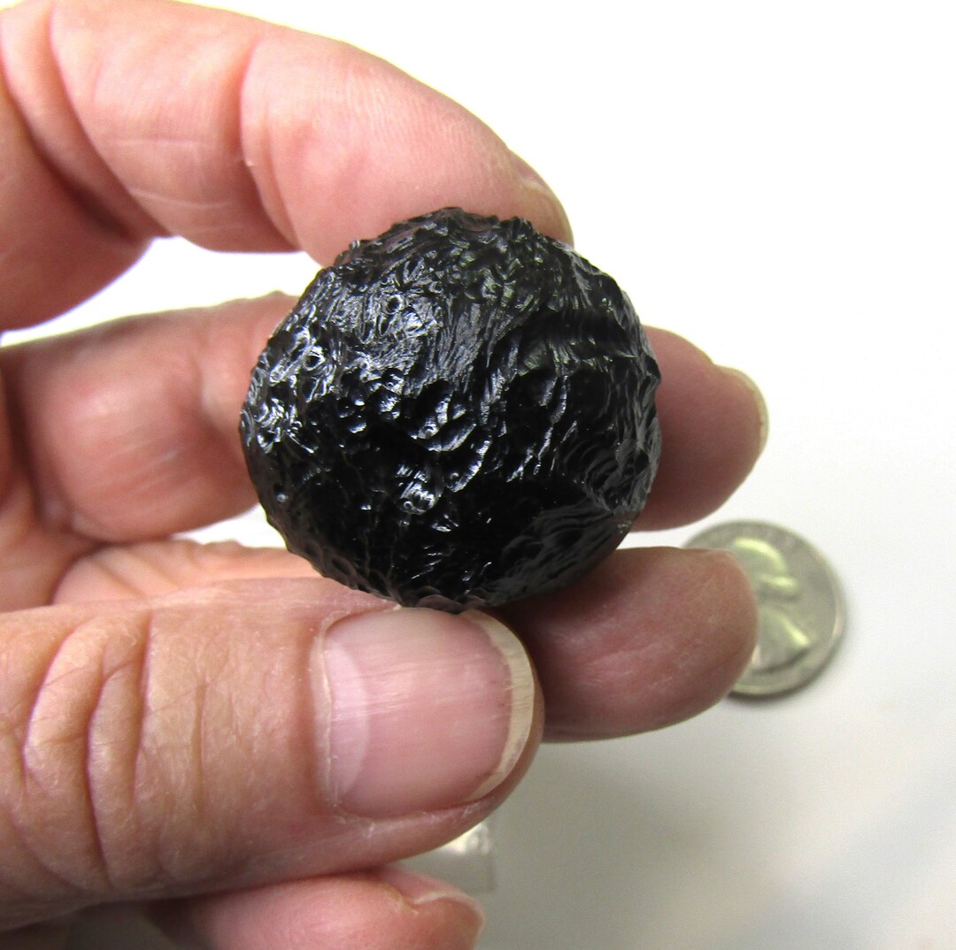 Rare Billitonite 22.50 Grams Batu Satam, Tektite, Belitung Island ...