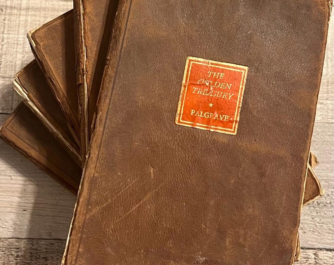 Small Vintage Books, Shakespeare, Poems, Gullivers Travels, Mixed Media ...