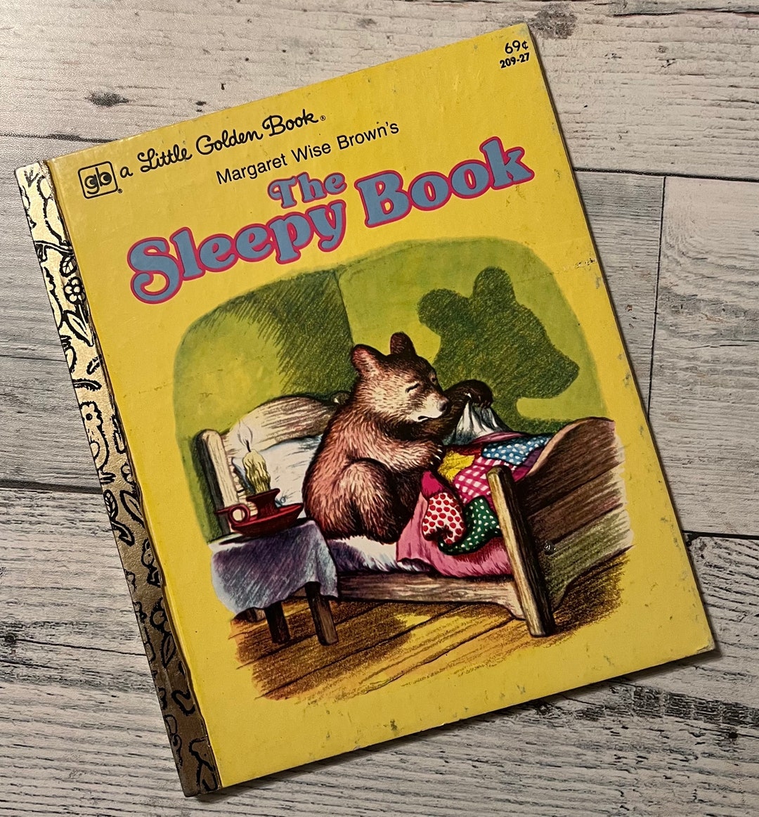 Vintage Golden Book, the Sleepy Book, Children’s Books, Alter or Use ...