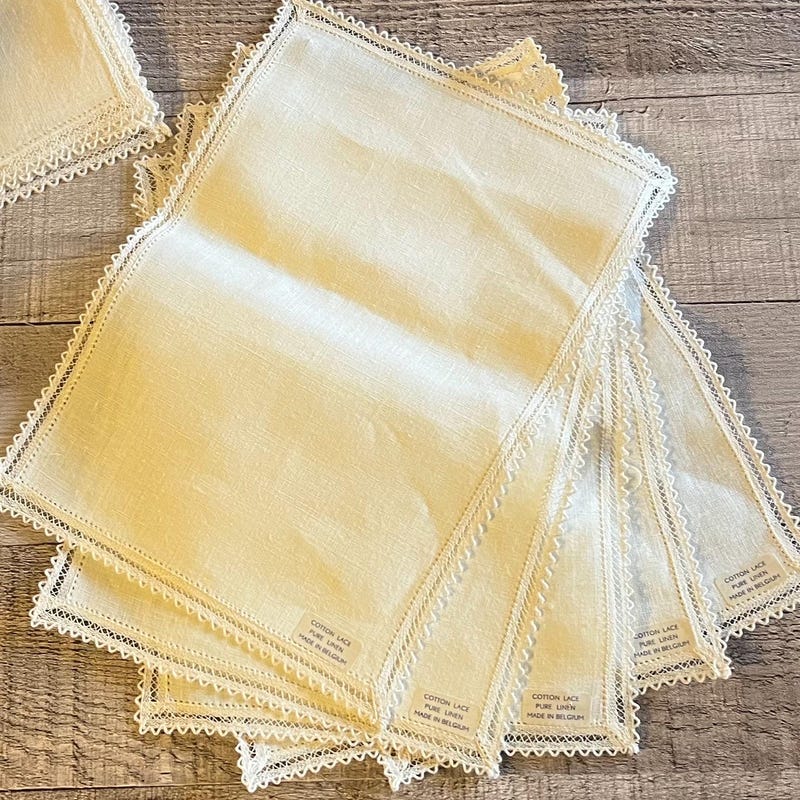 Handkerchief Linen Fabric - Etsy