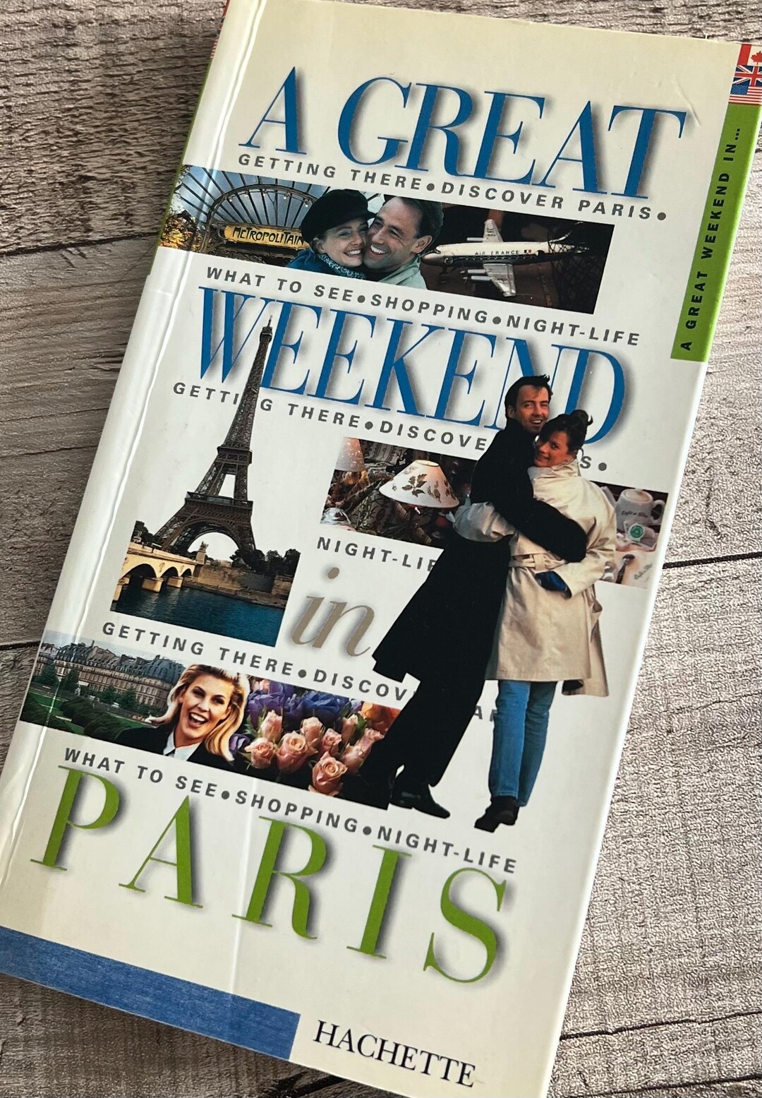 Guide Book of Paris France, Journal Images, Writing, Junk Journal ...