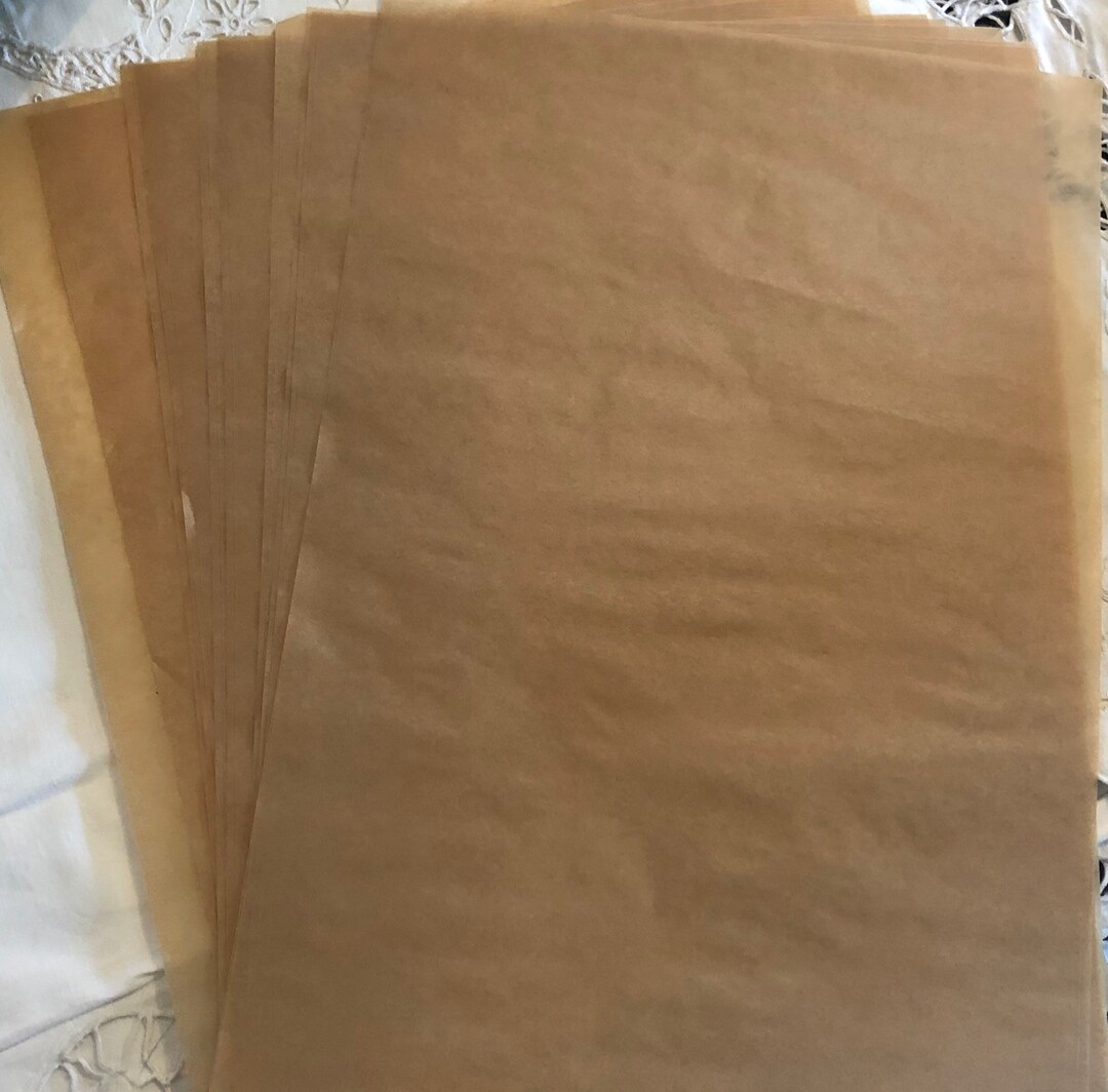 10 9x13 Sheets of Kraft Parchment Paper Sheet Pack, Junk Journal ...
