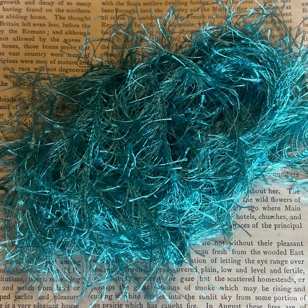 Teal Yarn - Etsy