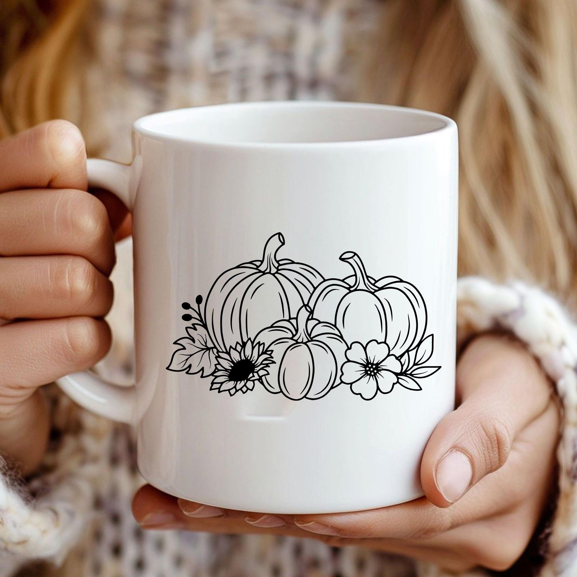 Hand Drawn Fall SVG Bundle, Autumn Clipart, Hand Autumn Wedding Svg ...