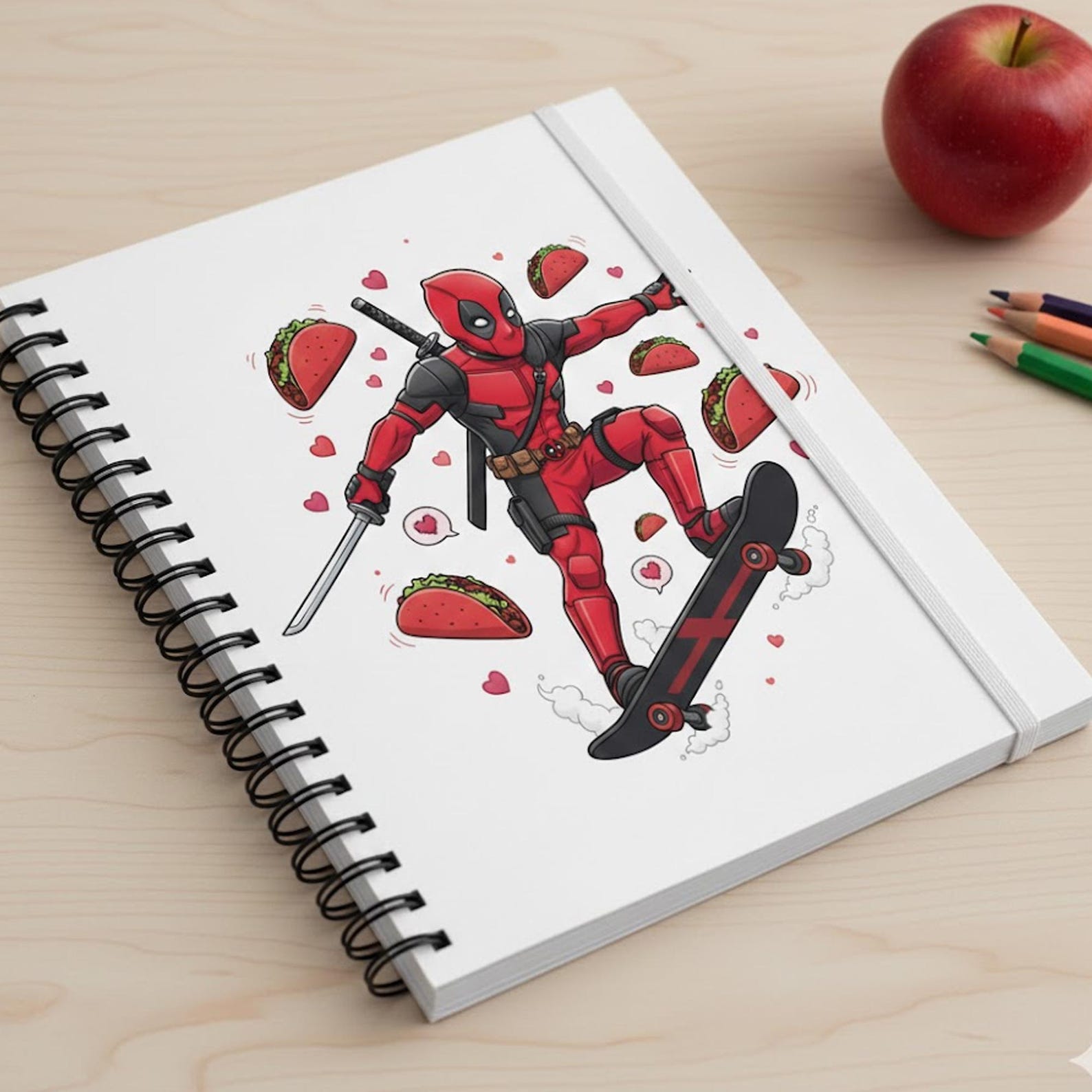 Superhero Valentine PNG Clipart Bundle, Kids Cartoon Designs, Love ...