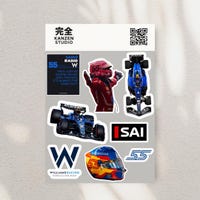 Smooth Operator | Chili | Carlos Sainz | Williams Racing | F1 Sticker ...