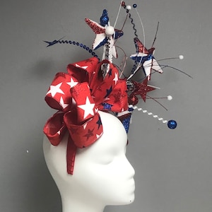Patriotic 4th of July Parade Headband Headpiece | Etsy