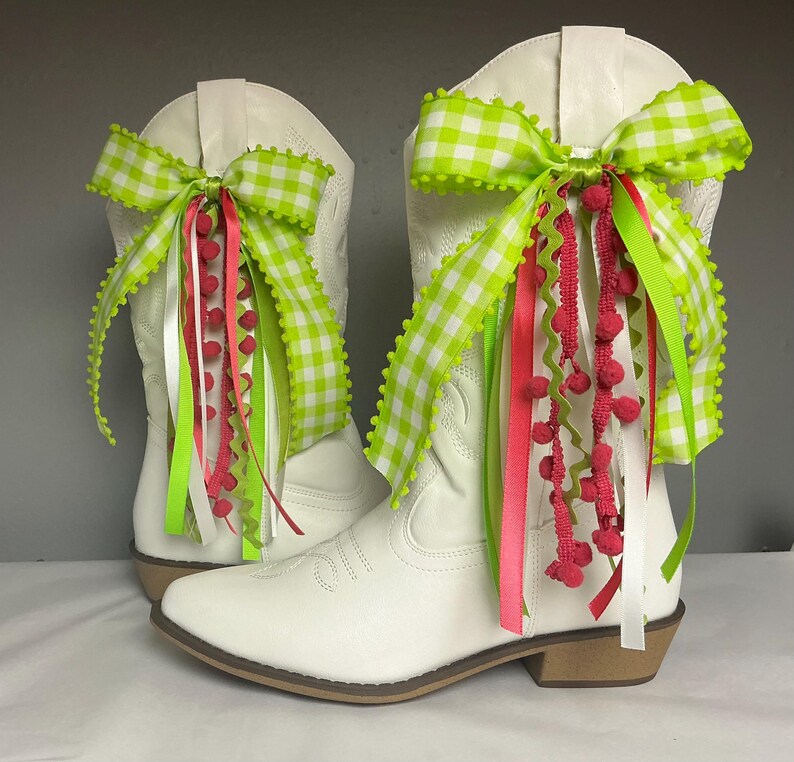 Boot Bow Set - Etsy