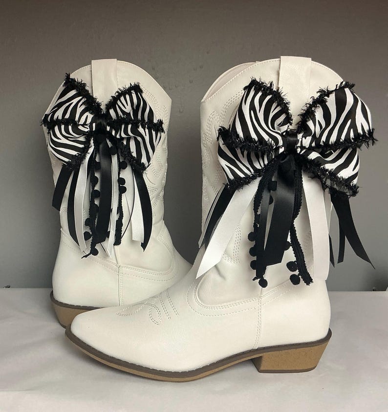 Boot Bow Set - Etsy