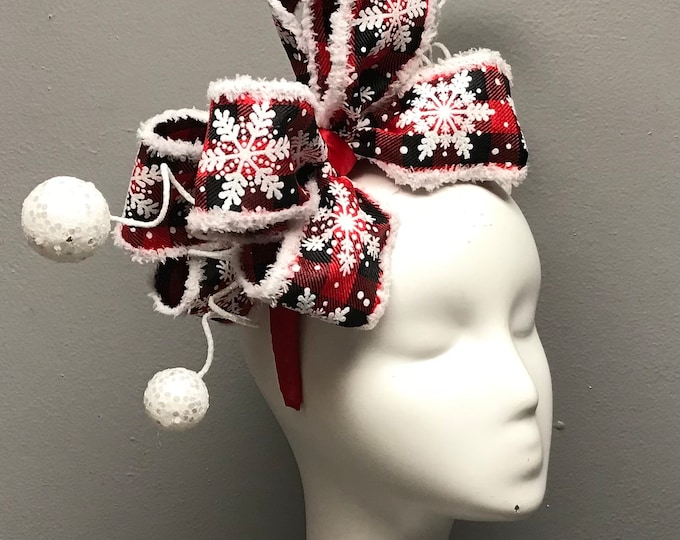 Holiday Headpiece Christmas Headband Fascinator Ugly Sweater - Etsy