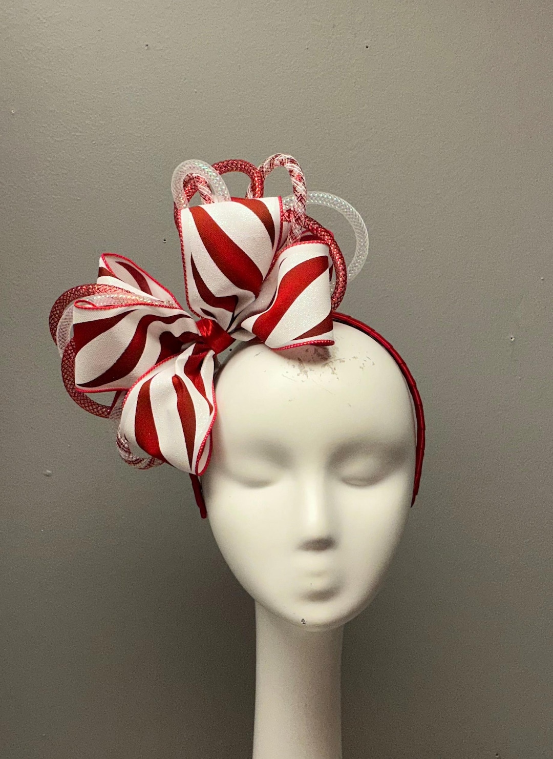 Holiday Headpiece Christmas Headband Fascinator Ugly Sweater - Etsy