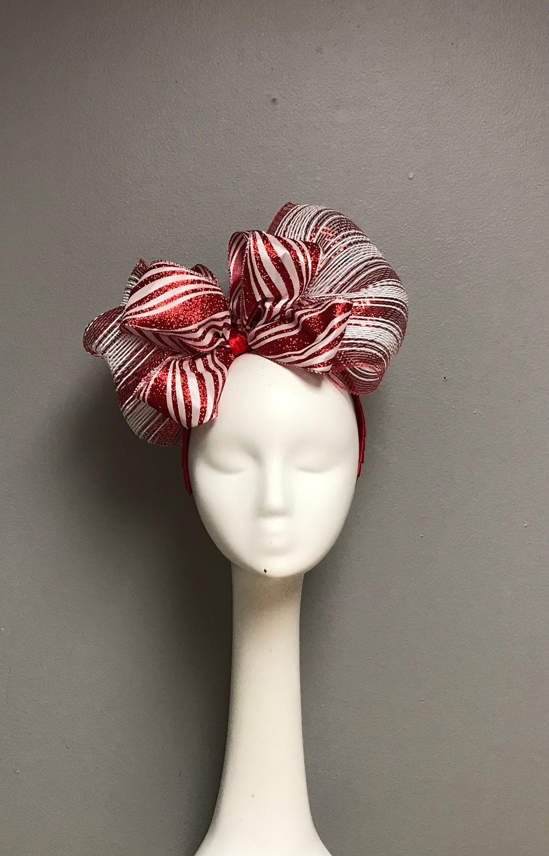 Holiday Headpiece Christmas Headband Fascinator Ugly Sweater - Etsy