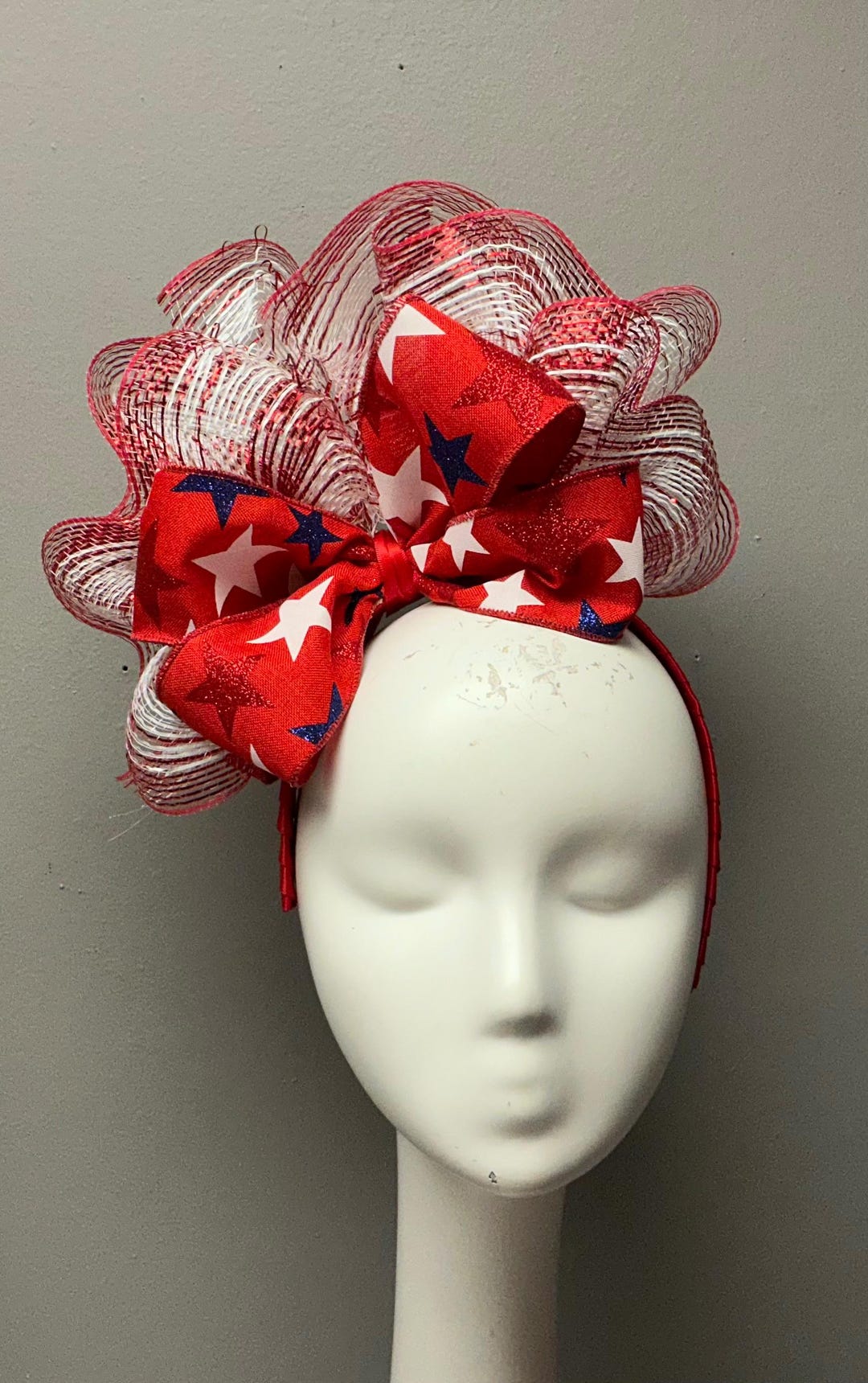 Patriotic 4th of July Parade Headband Headpiece - Etsy