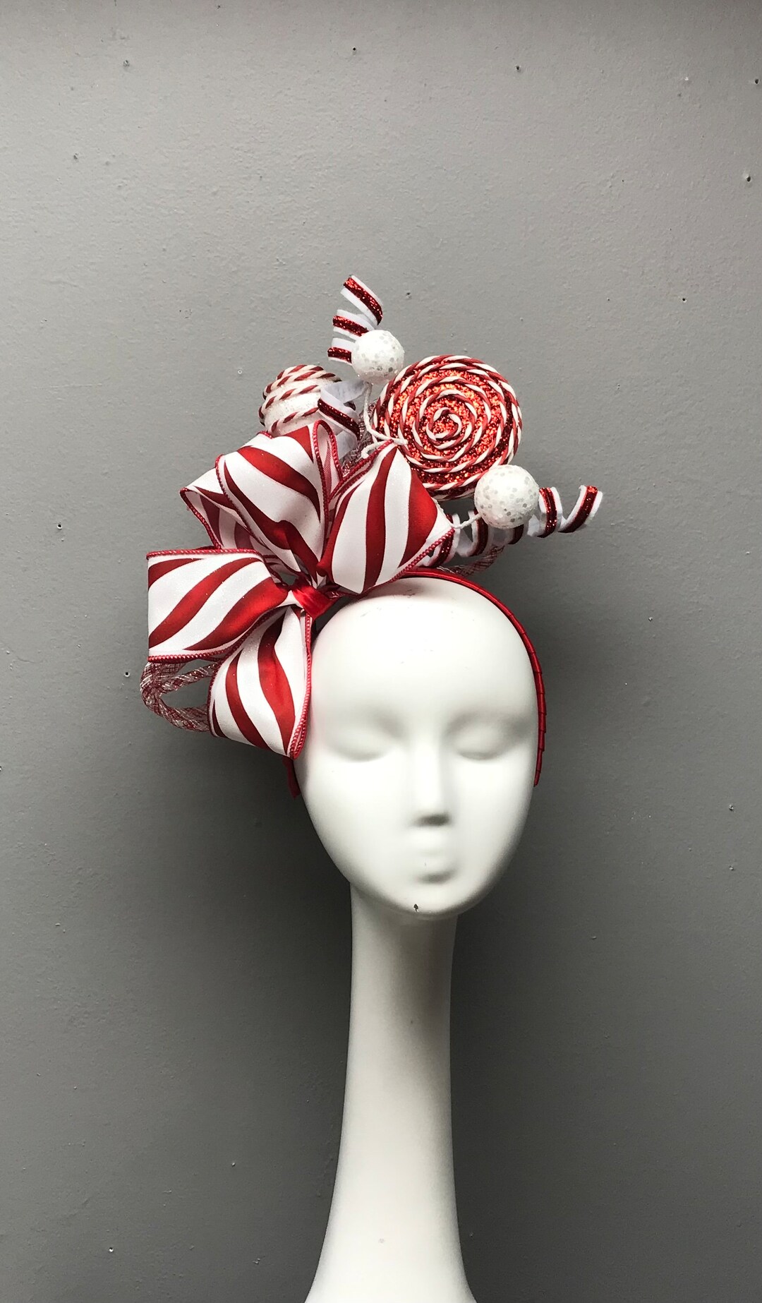 Holiday Headpiece Christmas Headband Fascinator Ugly Sweater - Etsy