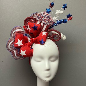 Patriotic 4th of July Parade Headband Headpiece - Etsy