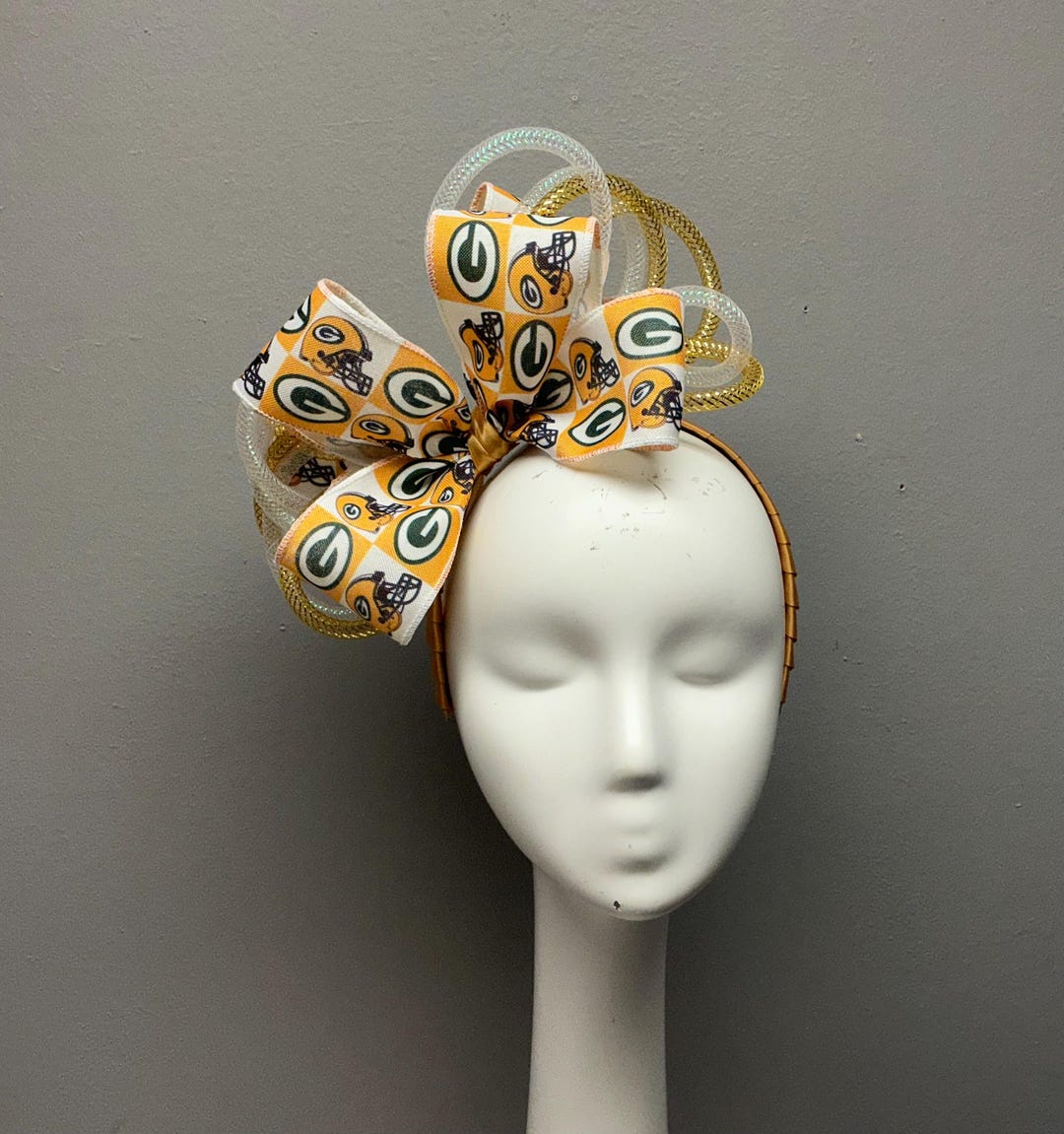 Greenbay Packers Football Fan Band Sports Headpiece Headband - Etsy