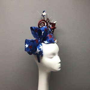Patriotic 4th of July Parade Headband Headpiece - Etsy
