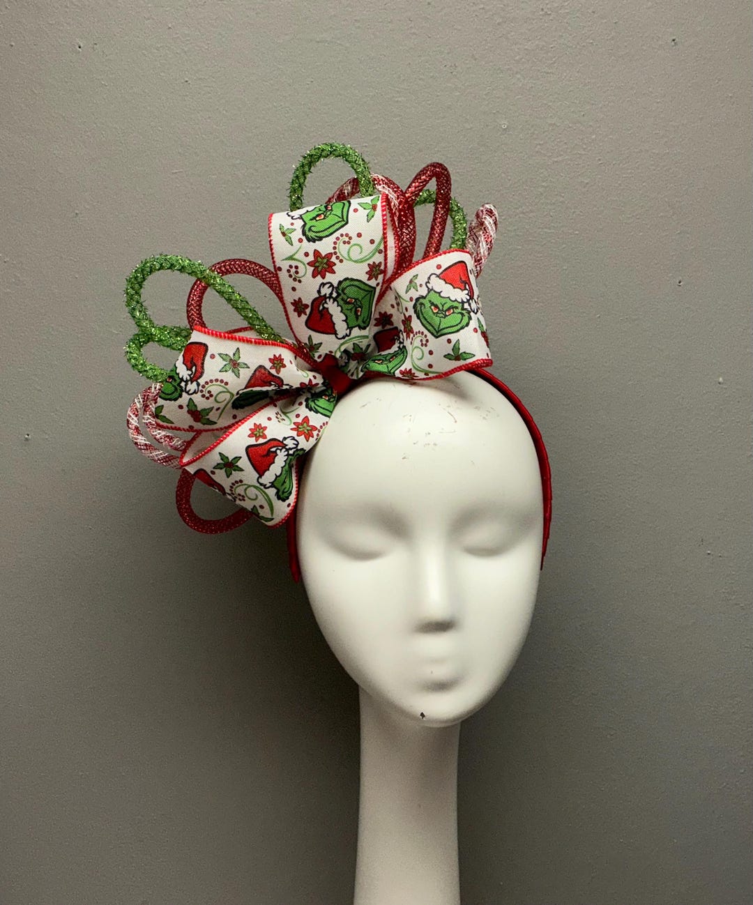 Holiday Headpiece Christmas Headband Fascinator Ugly Sweater - Etsy