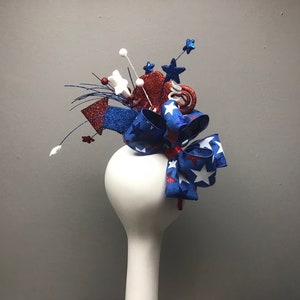Patriotic 4th of July Parade Headband Headpiece - Etsy