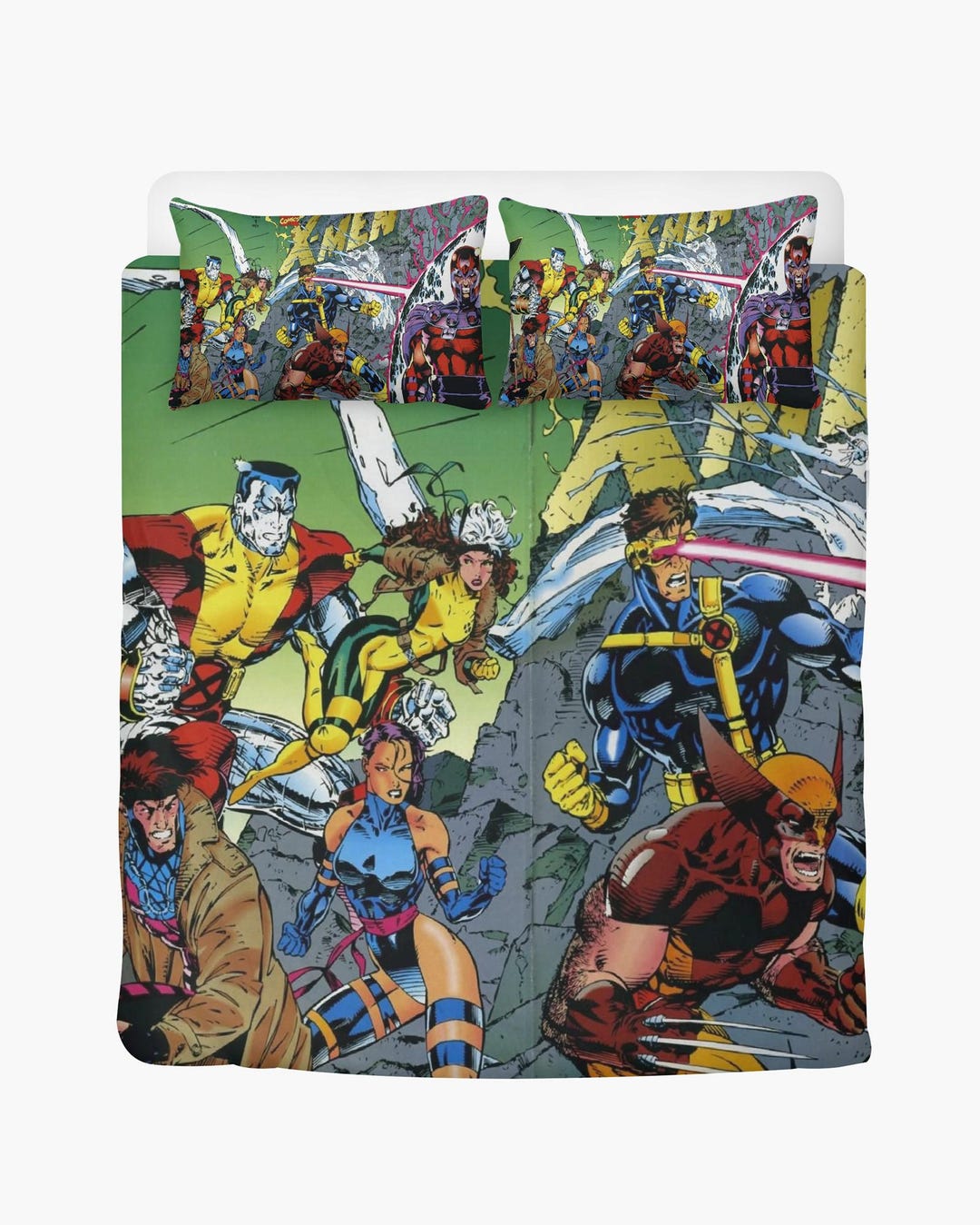 X-men Duvet Cover: Wolverine, Storm, Gambit, Cyclops Custom Bedding Set ...