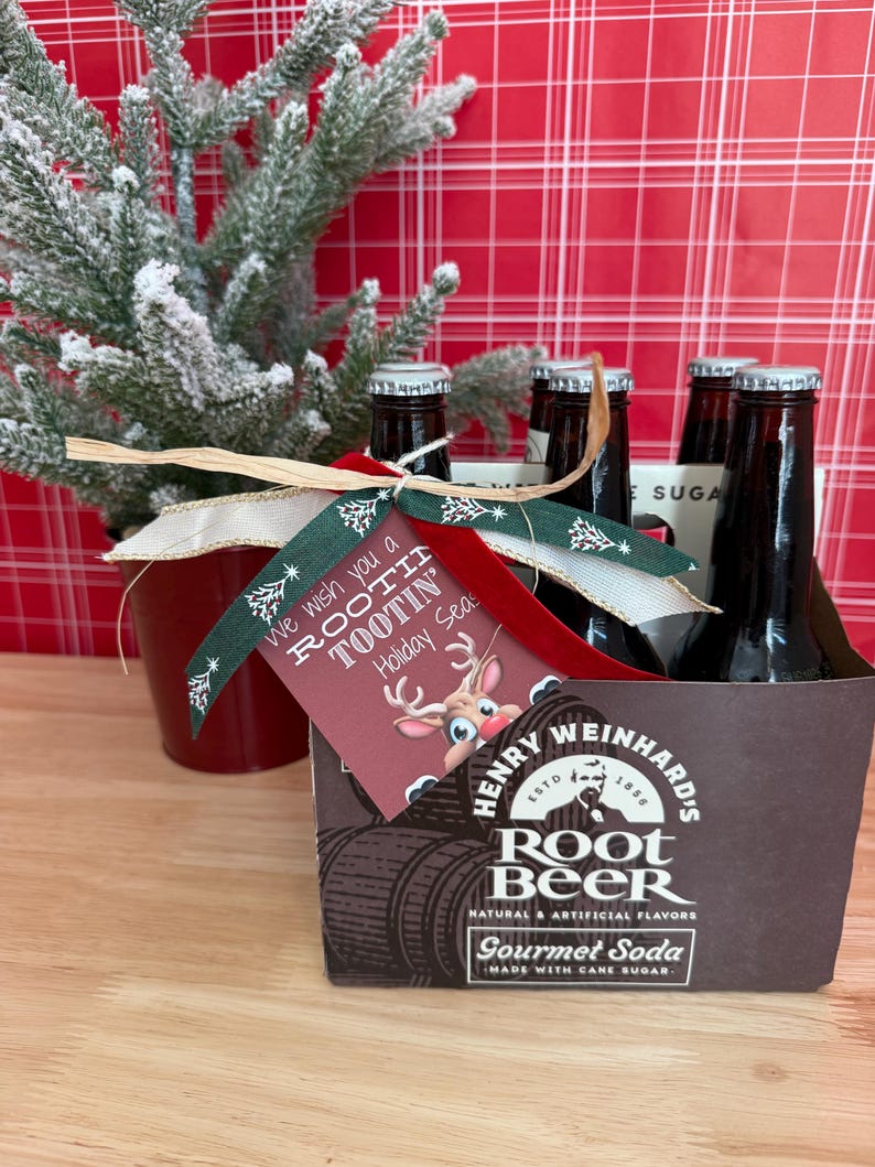 Western Christmas Gift Tag | Rootin’ Tootin’ Cowboy Design (digital ...