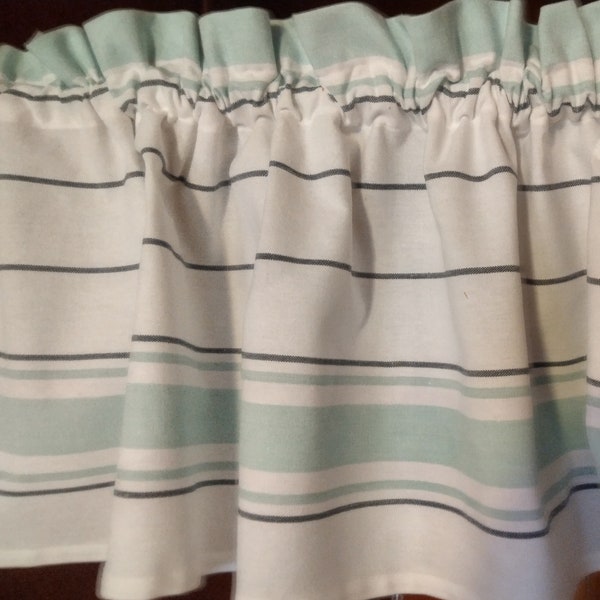 Aqua Valance - Etsy