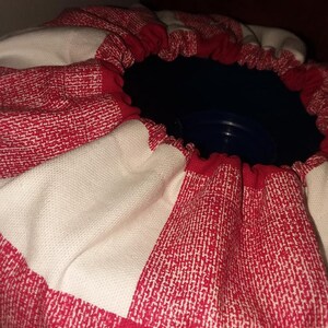 RED Plaid Print 5 Gal. Water Bottle Cover FREE Shipping - Etsy