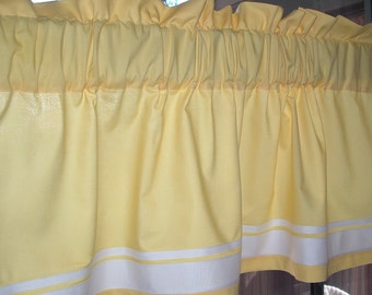 Yellow Valance | Etsy