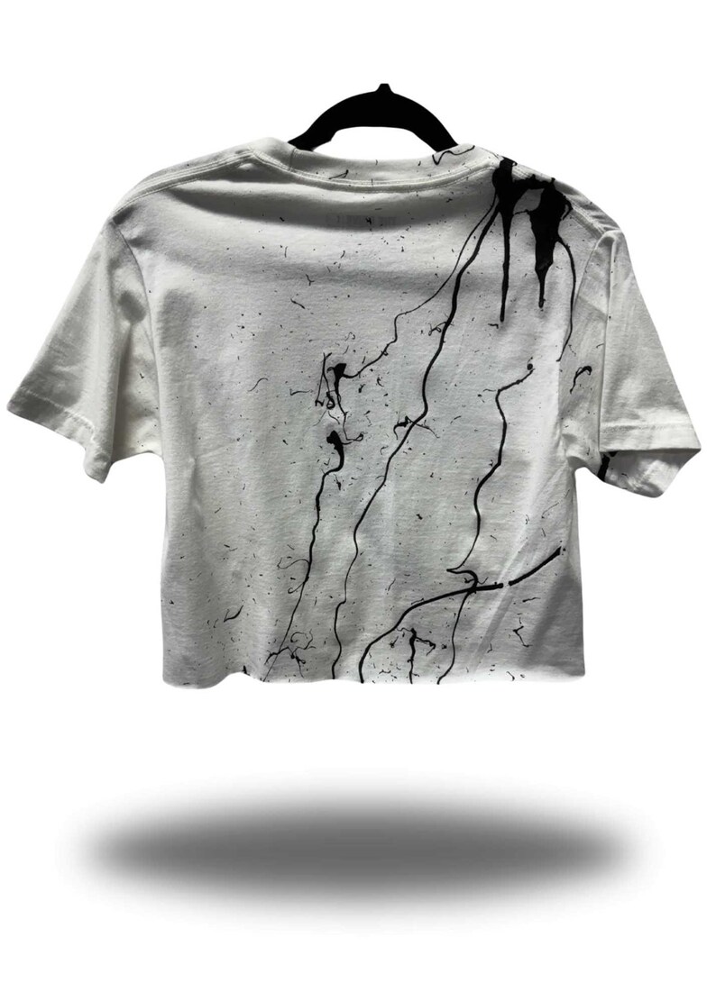 OUTLAW WOMAN OIL Spill Road Rash Crop Top - Etsy