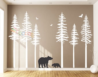 Tree Wall Decals | Etsy