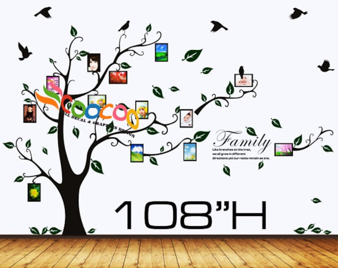 Wall Decal, Wall Stickers ,tree Wall Decals ,wall Decals: 2 COLORS ...