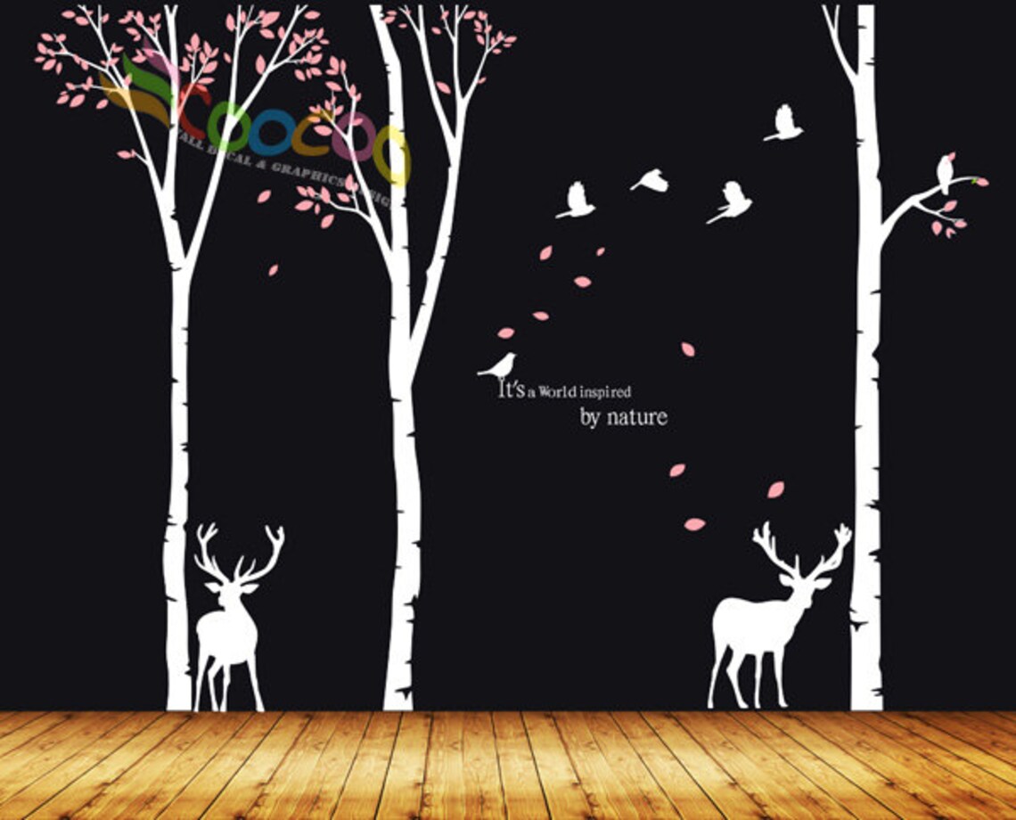 Wall Decal Wall Stickers tree Wall Decals wall Decals | Etsy