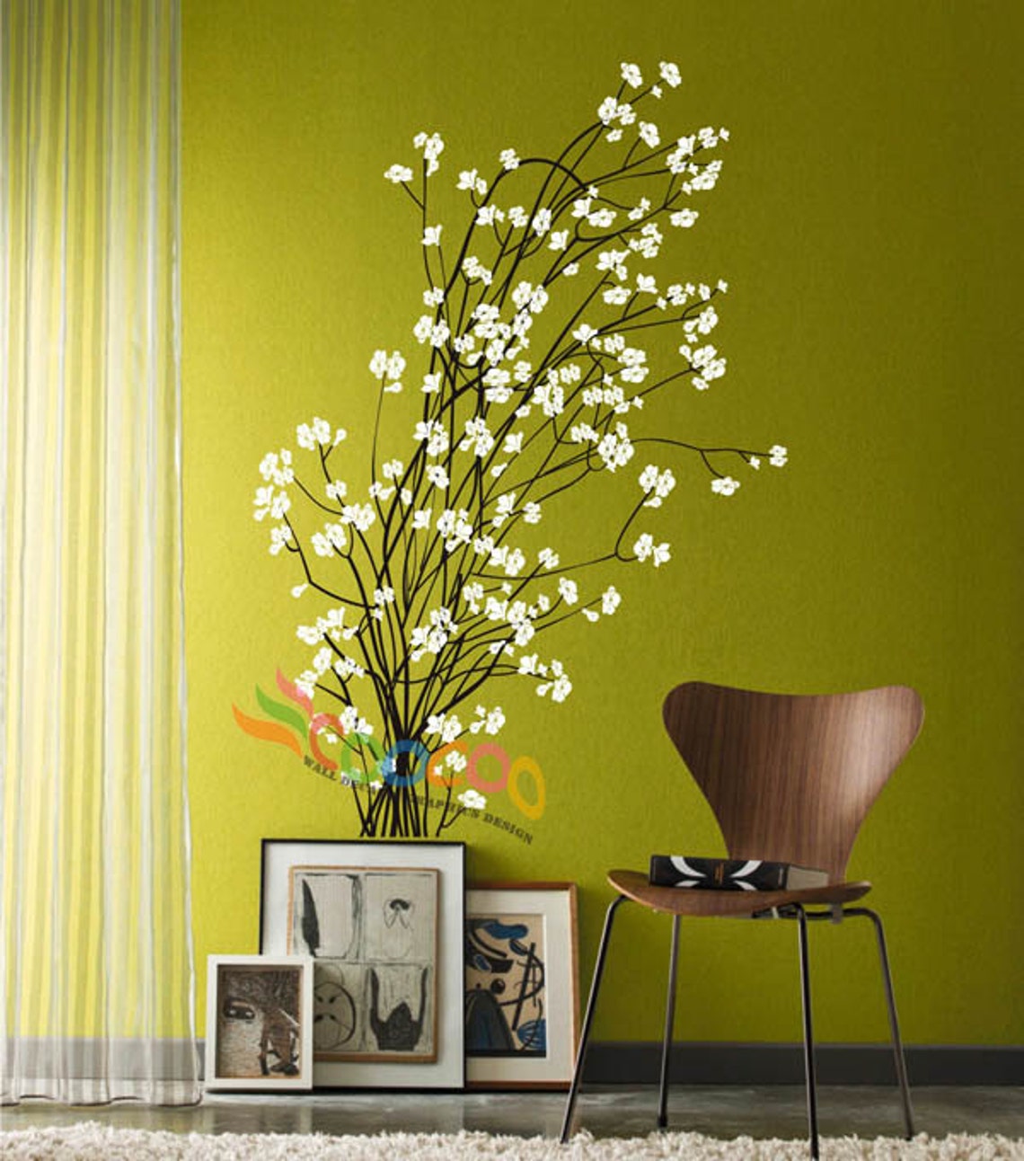 Wall Decal Wall Stickers tree Wall Decals Removable - Etsy