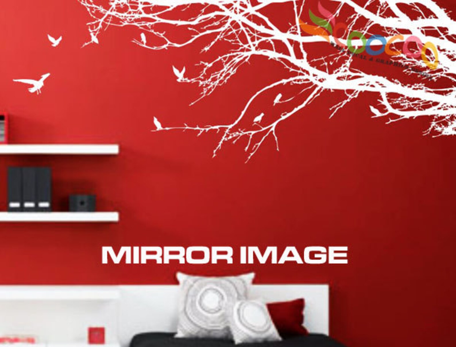 Wall Decor Decal Sticker Mural Big Removable Medium Size - Etsy