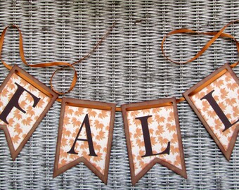 Happy Fall Banner | Etsy