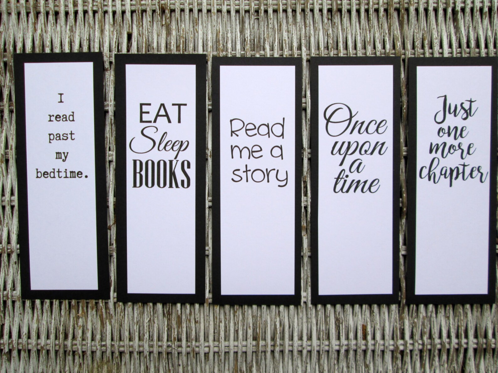 Bookmarks Book Club Favors Book Lovers Quotes 5 | Etsy