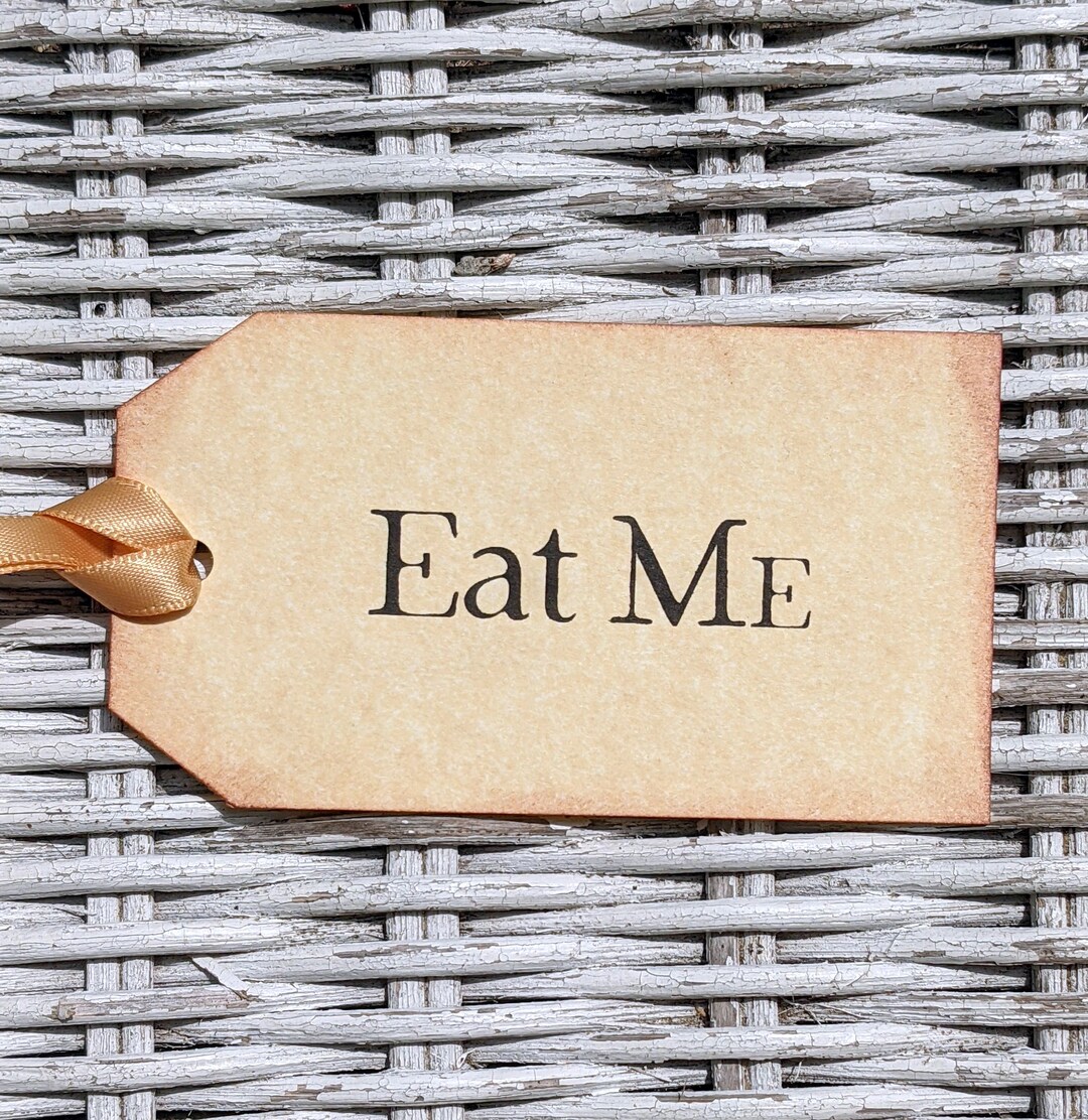 Alice in Wonderland Tags, Eat Me Tags, Party Tags, Favor Tags (12) - Etsy
