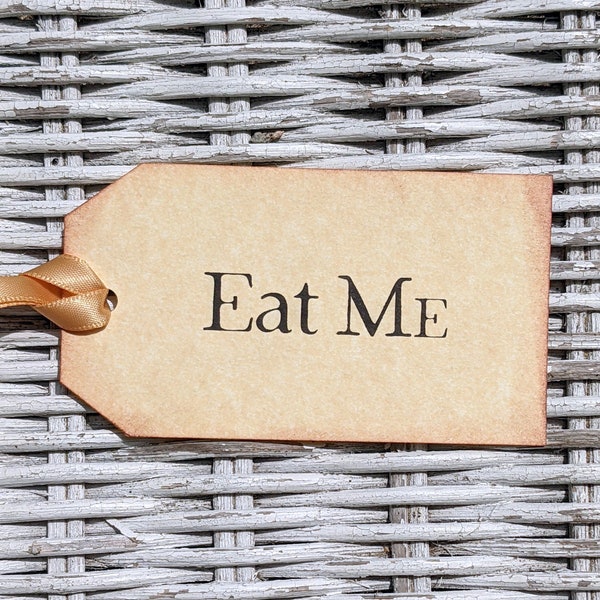 Eat Me Tags - Etsy