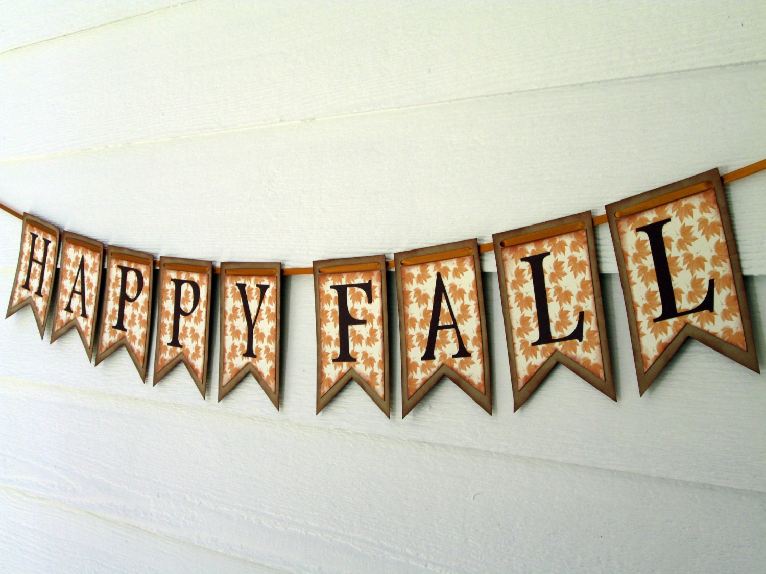 Happy Fall Banner Fall Celebration Banner Thanksgiving | Etsy