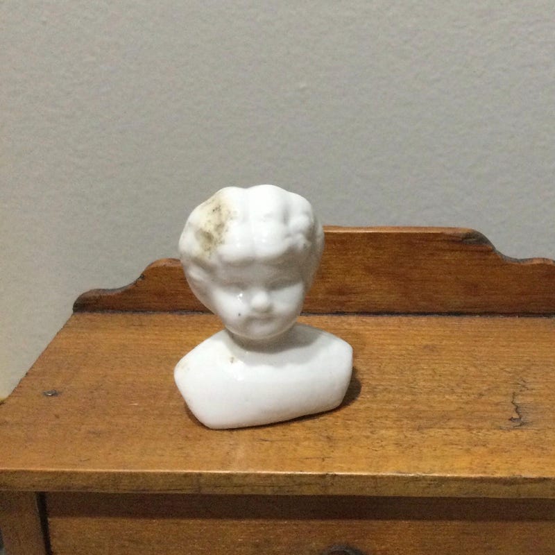 Antique Doll Head - Etsy