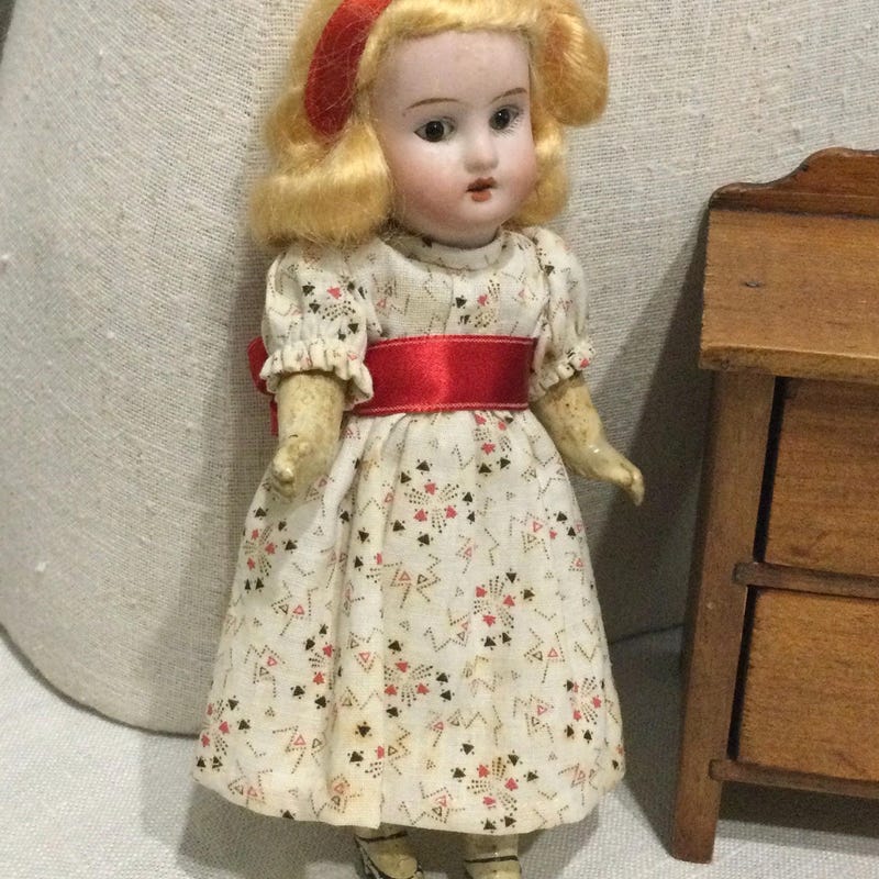 Blonde German Bisque Dolls - Etsy
