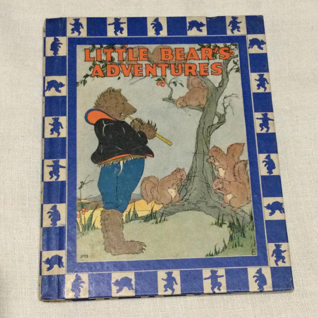 Antique Vintage 1920s Childrens Book Little Bears Adventures Frances ...