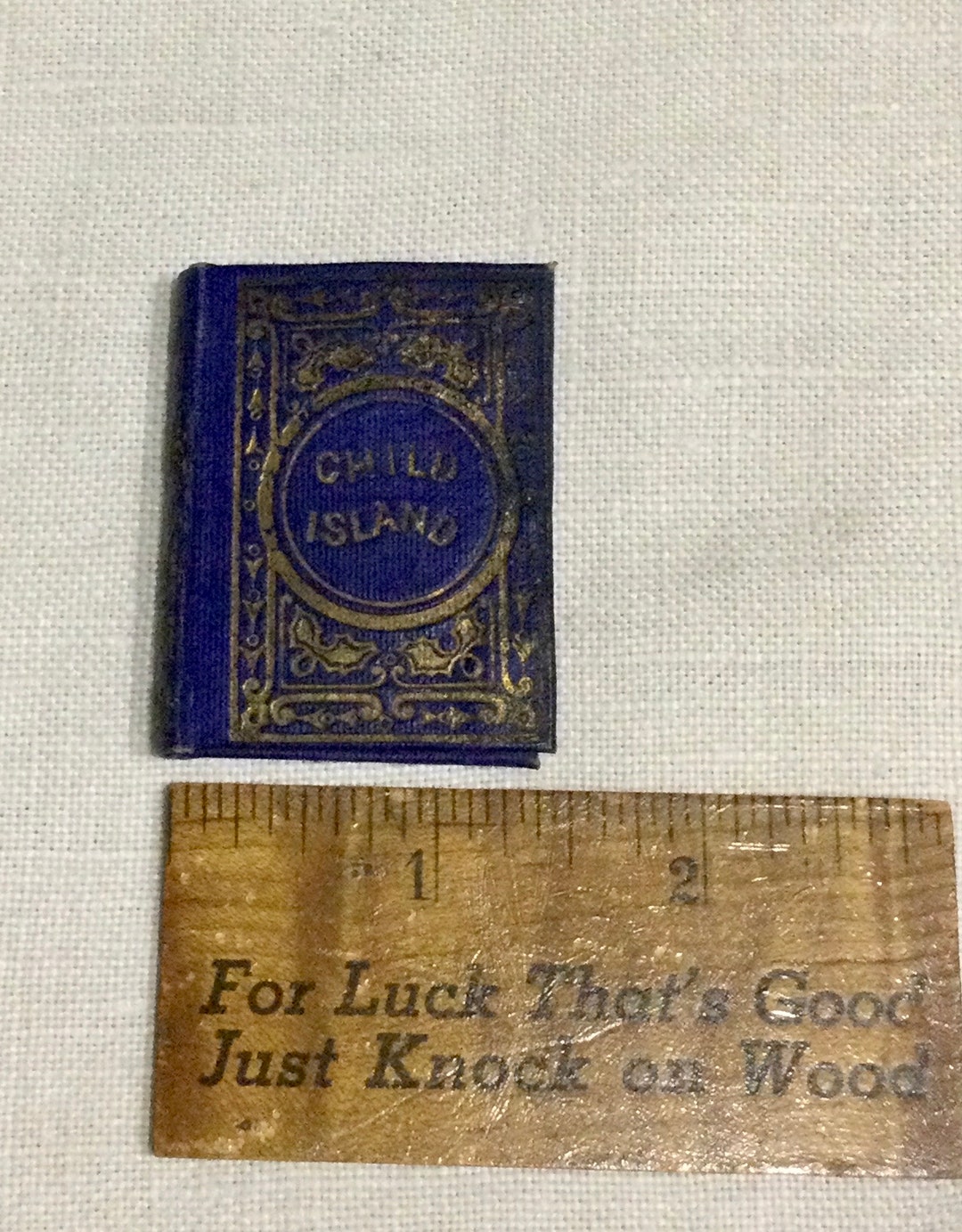 Rare Antique Tiny Miniature Book 1863 “child Island” by Aunt Laura ~ 1 ...